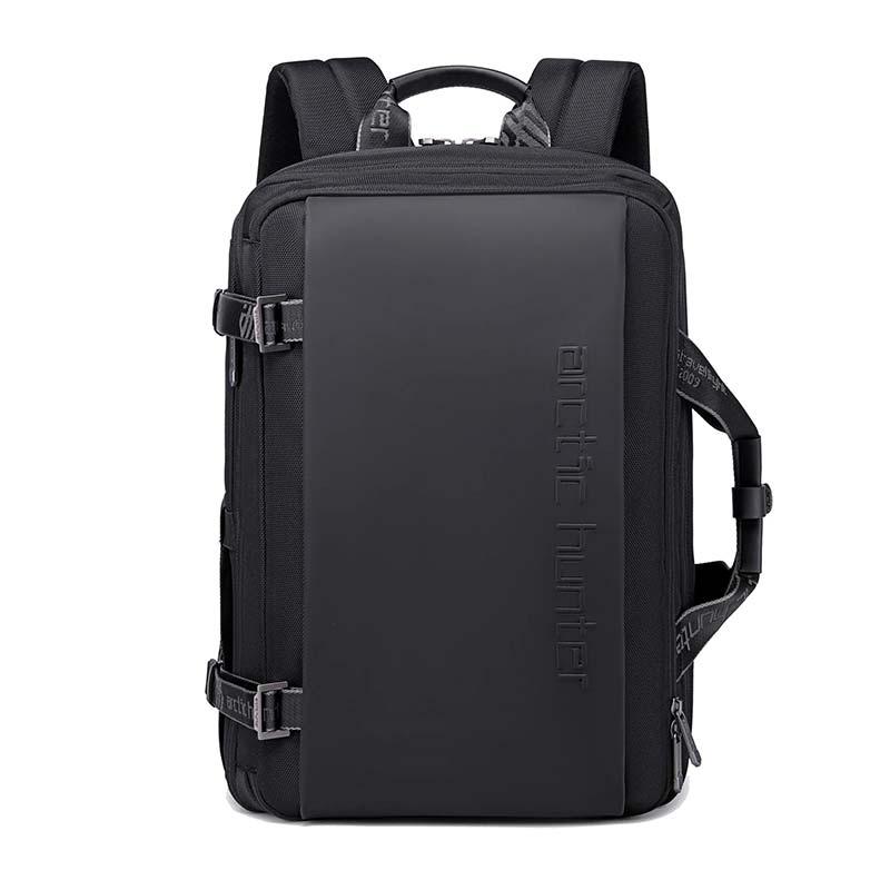 Arctic Hunter Convertible Travel Backpack: 17-Inch Expandable, Water-R