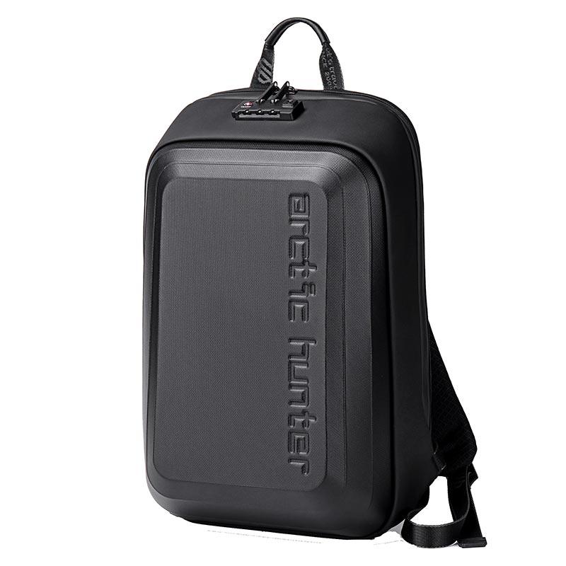 Arctic Hunter Semi Hard Gaming Backpack with TSA Lock, Water Resistant